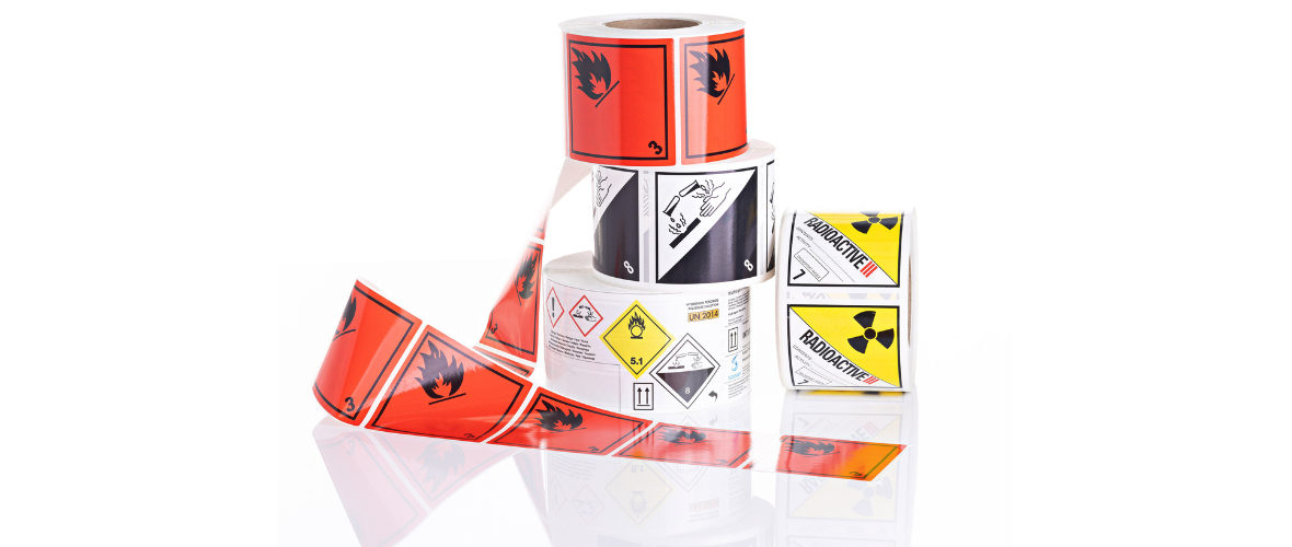 Dangerous goods labels - Geostick