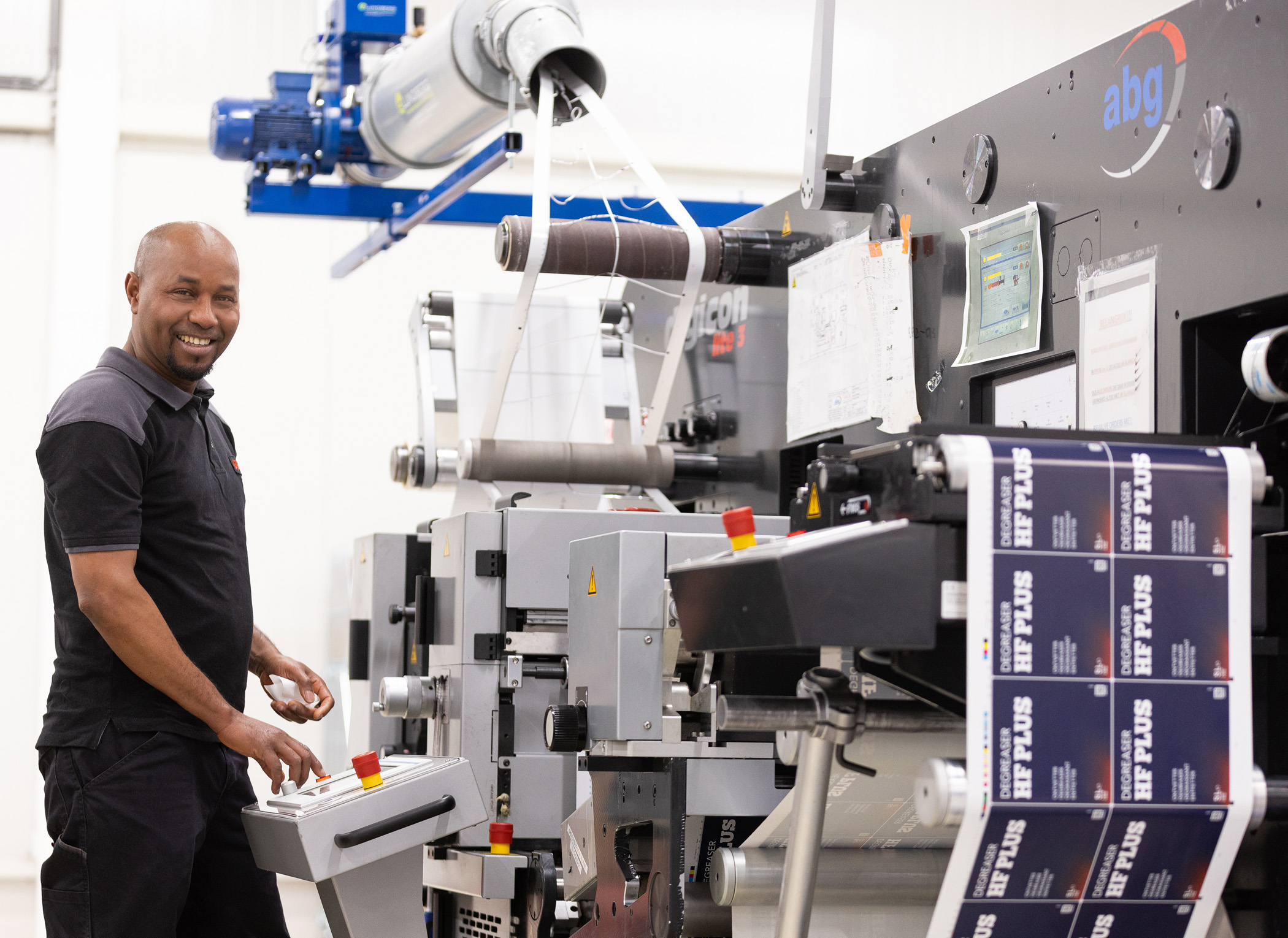 Our printing facilities - Geostick